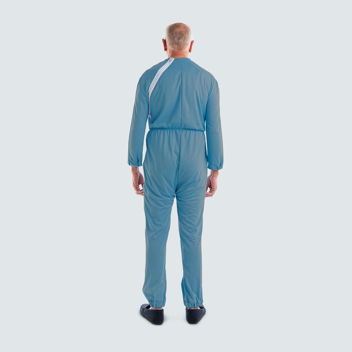 Men’s All-in-One Pyjamas with Side Zip from Shoulder to Ankle – Able2 Wear